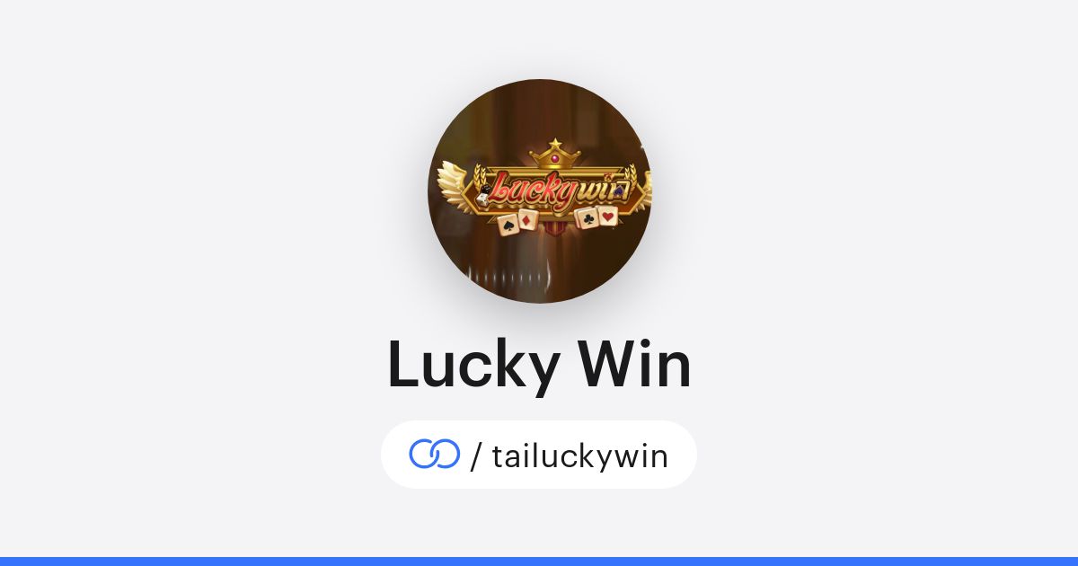 Lucky Win (/tailuckywin) · solo.to