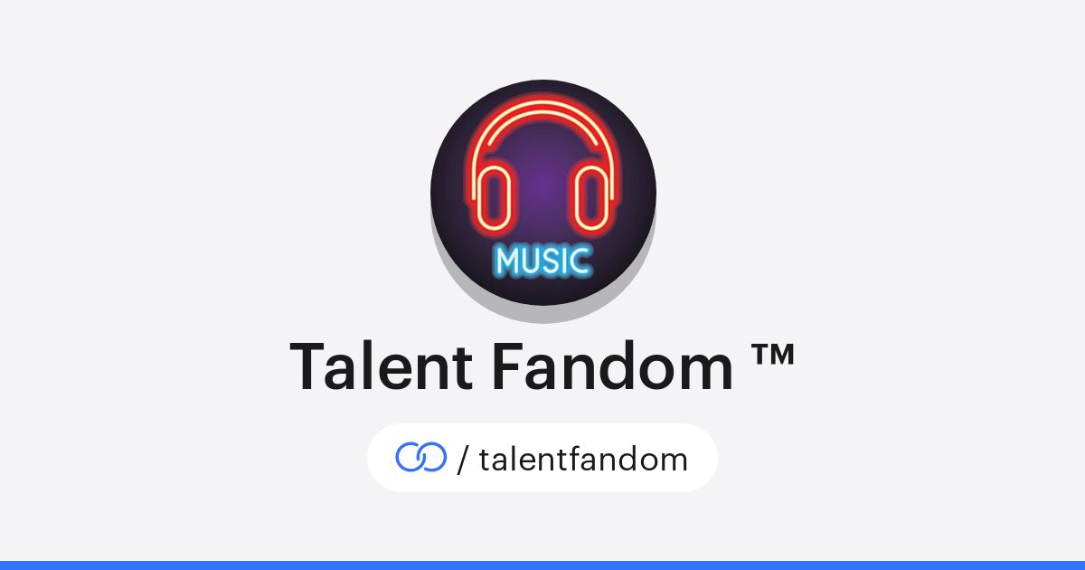 Talent Fandom ™ (/talentfandom) · solo.to