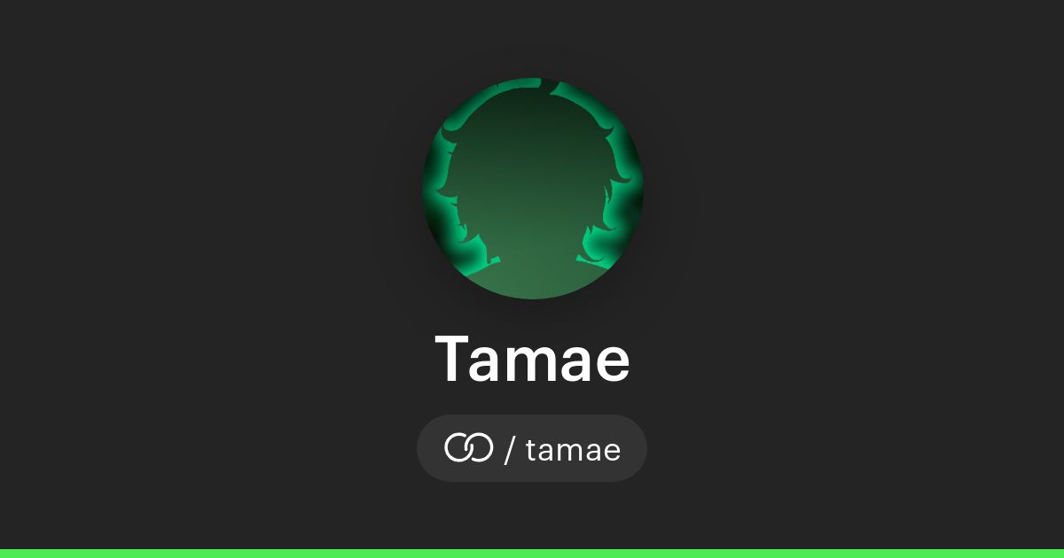 Tamae · solo.to