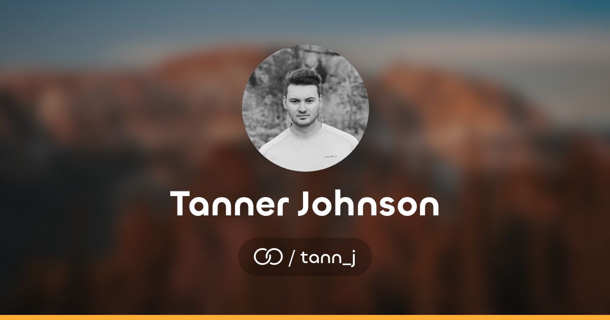 Tanner Johnson (/tann_j) · solo.to