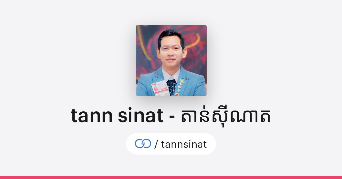 tann sinat - តាន់ស៊ីណាត (/tannsinat) · solo.to