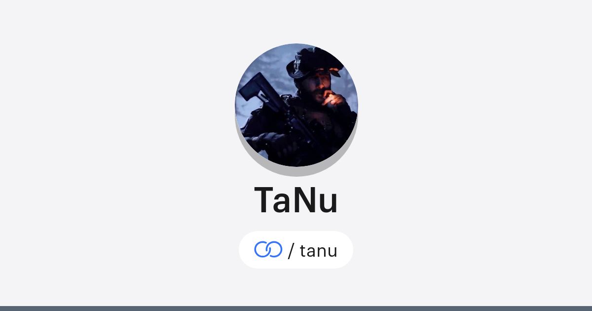 TaNu · solo.to