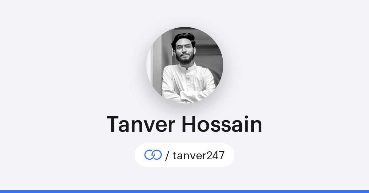 Tanver Hossain (/tanver247) · solo.to