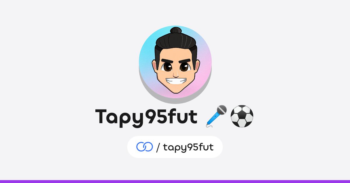 Tapy95fut 🎤⚽️ (/tapy95fut) · solo.to