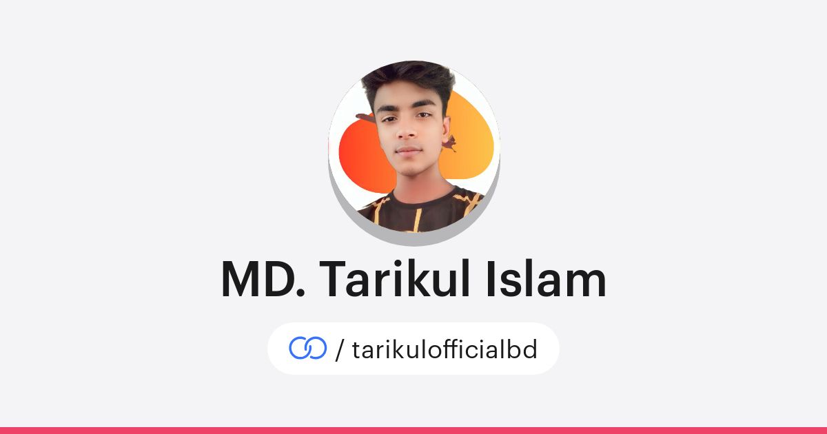 MD. Tarikul Islam (/tarikulofficialbd) · solo.to