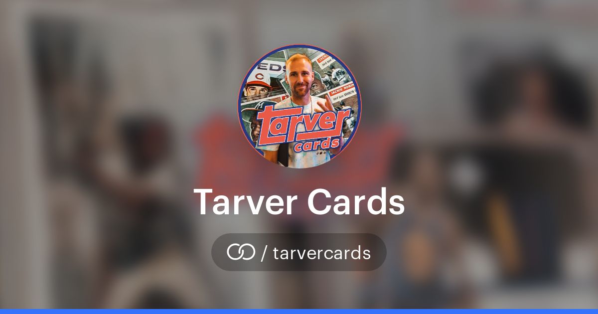 Tarver Cards (/tarvercards) · solo.to