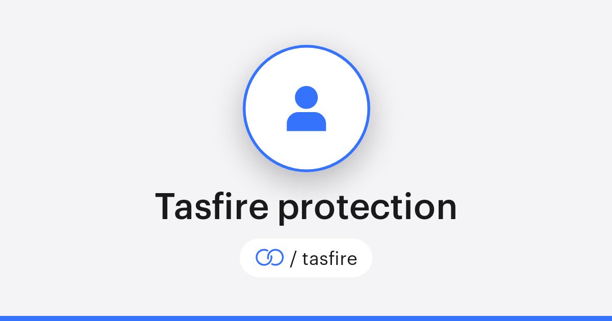 Tasfire protection (/tasfire) · solo.to