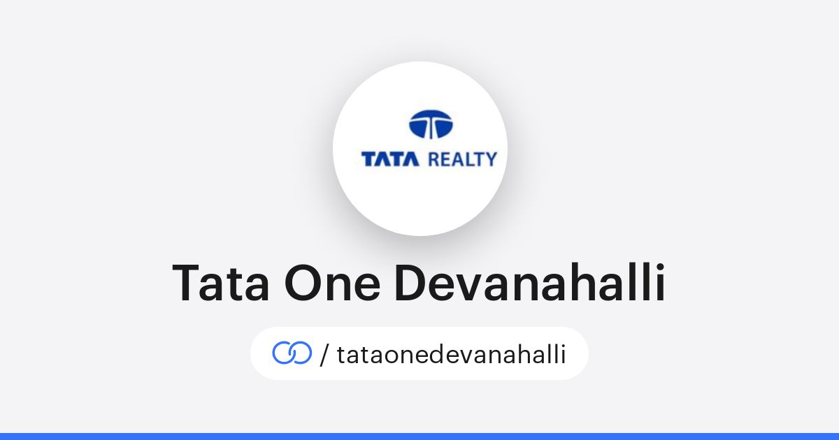 Tata One Devanahalli (/tataonedevanahalli) · solo.to