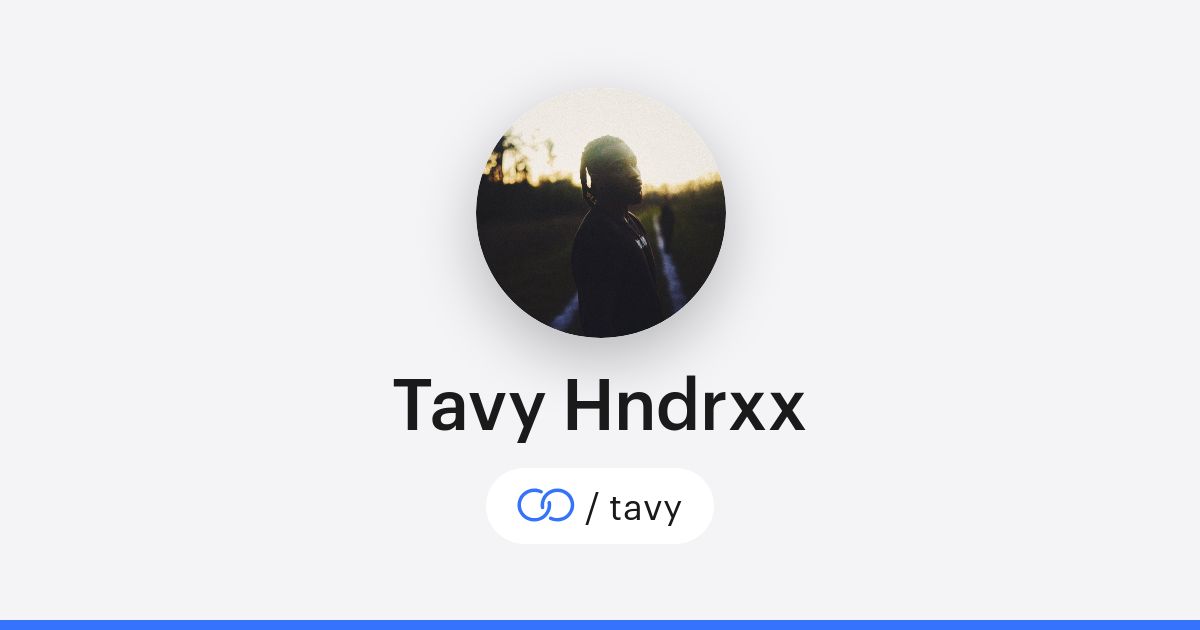 Tavy Hndrxx (/tavy) · solo.to