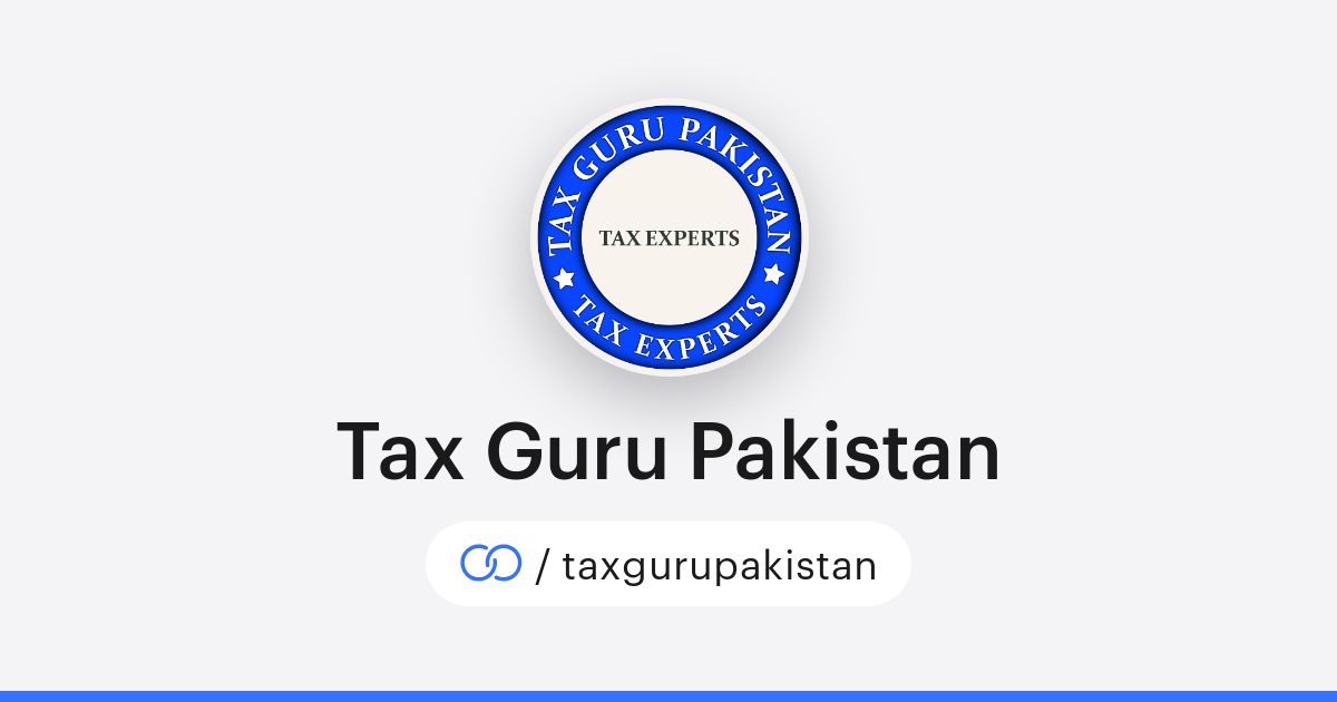 Tax Guru Pakistan (/taxgurupakistan) · solo.to