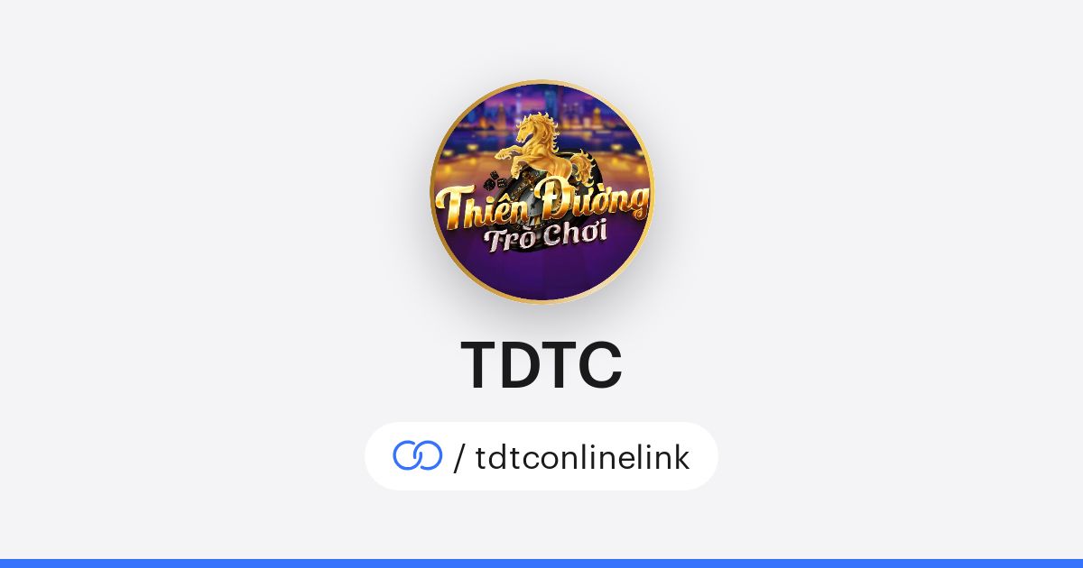 TDTC (/tdtconlinelink) · solo.to