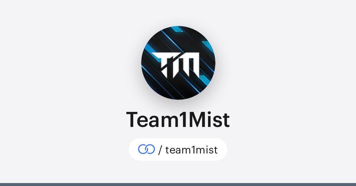 Team1Mist · solo.to