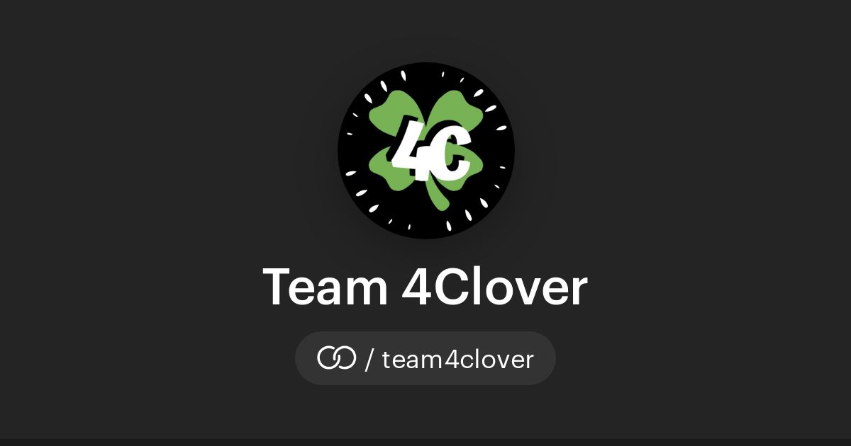 Team 4Clover (/team4clover) · solo.to