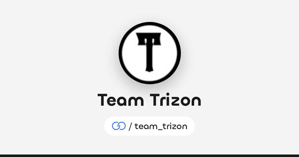 Team Trizon (/team_trizon) · solo.to