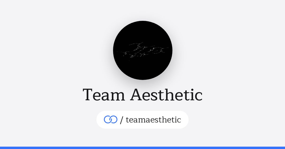 Team Aesthetic (/teamaesthetic) · solo.to