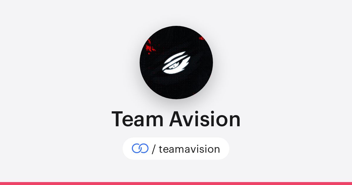 Team Avision (/teamavision) · solo.to