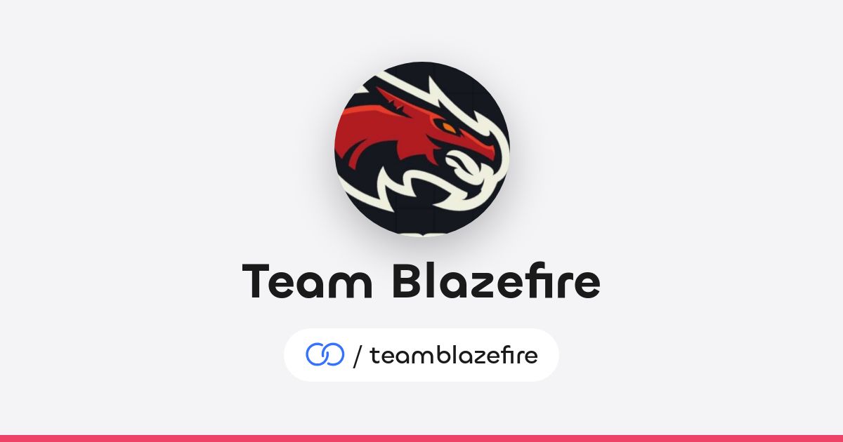 Team Blazefire (/teamblazefire) · solo.to