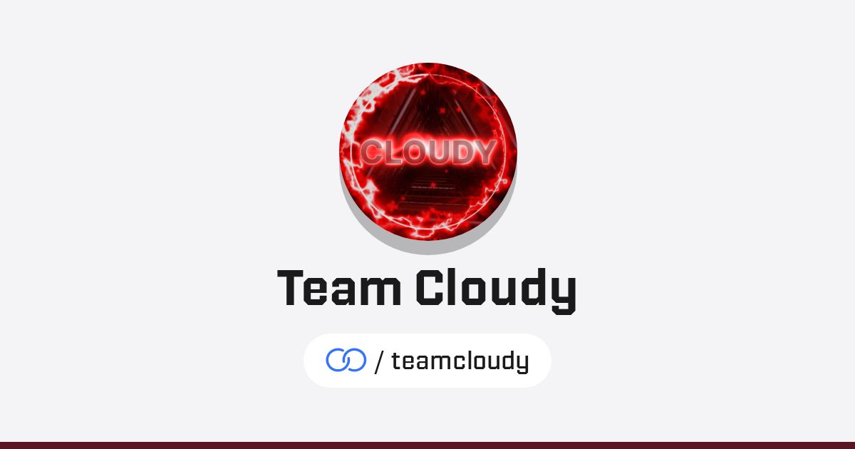 Team Cloudy (/teamcloudy) · solo.to