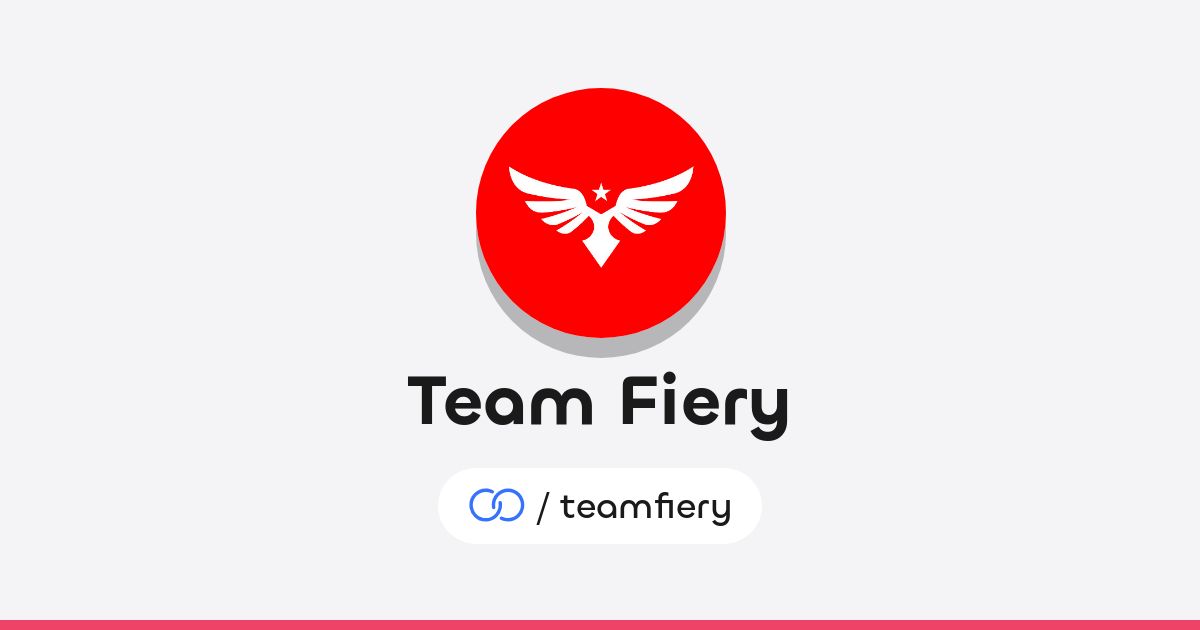 Team Fiery (/teamfiery) · solo.to