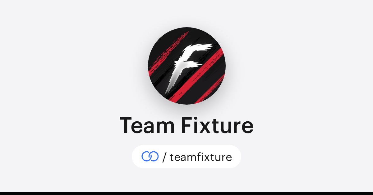 Team Fixture (/teamfixture) · solo.to