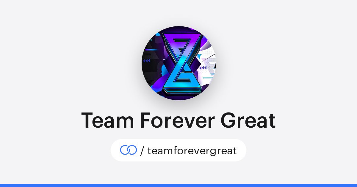 Team Forever Great (/teamforevergreat) · solo.to