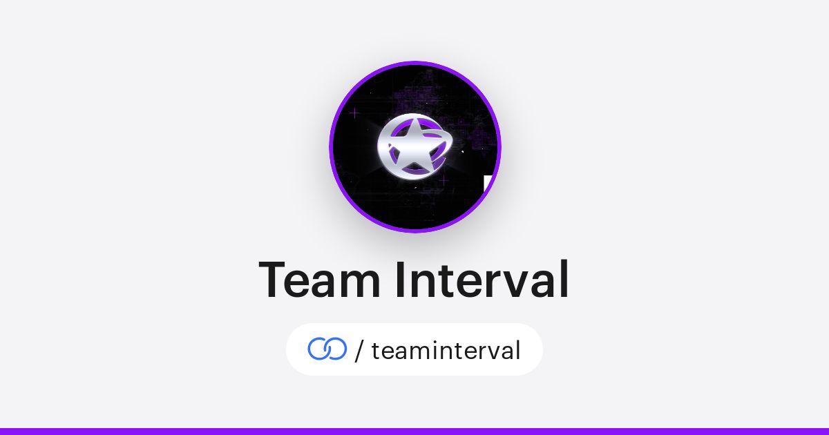 Team Interval (/teaminterval) · solo.to