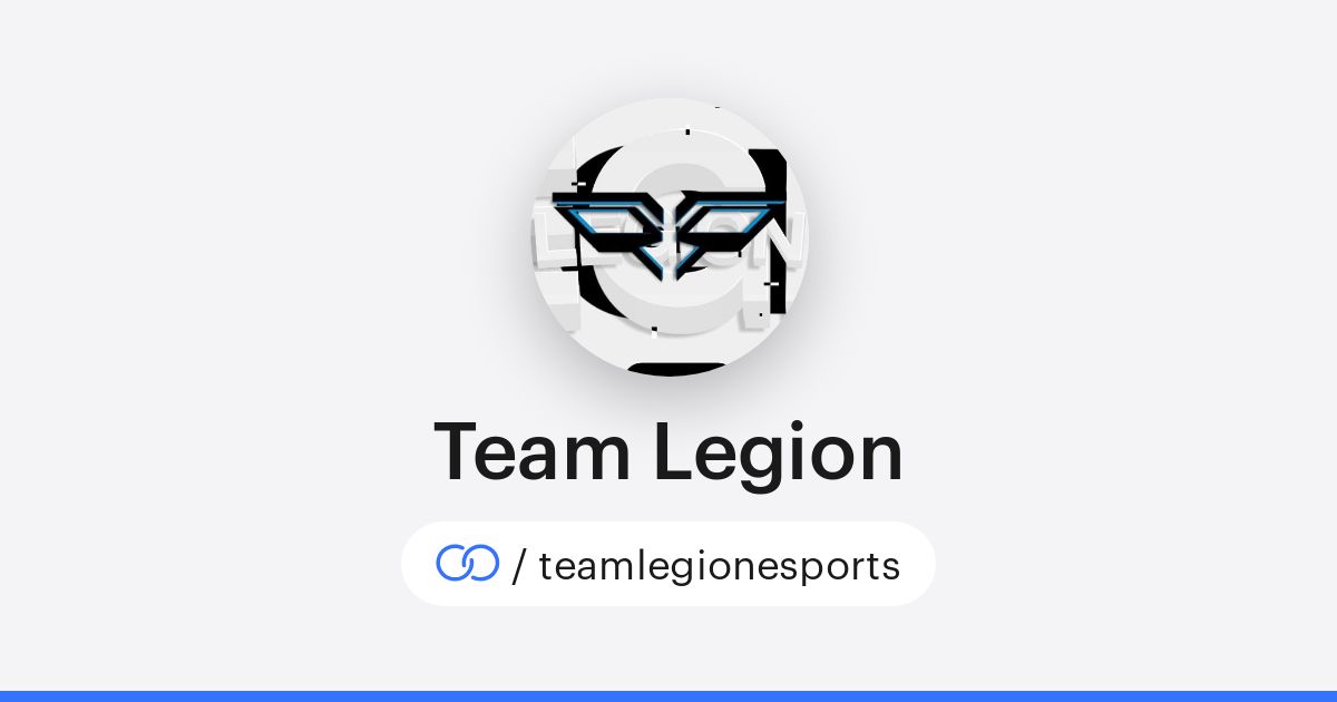 Team Legion (/teamlegionesports) · solo.to