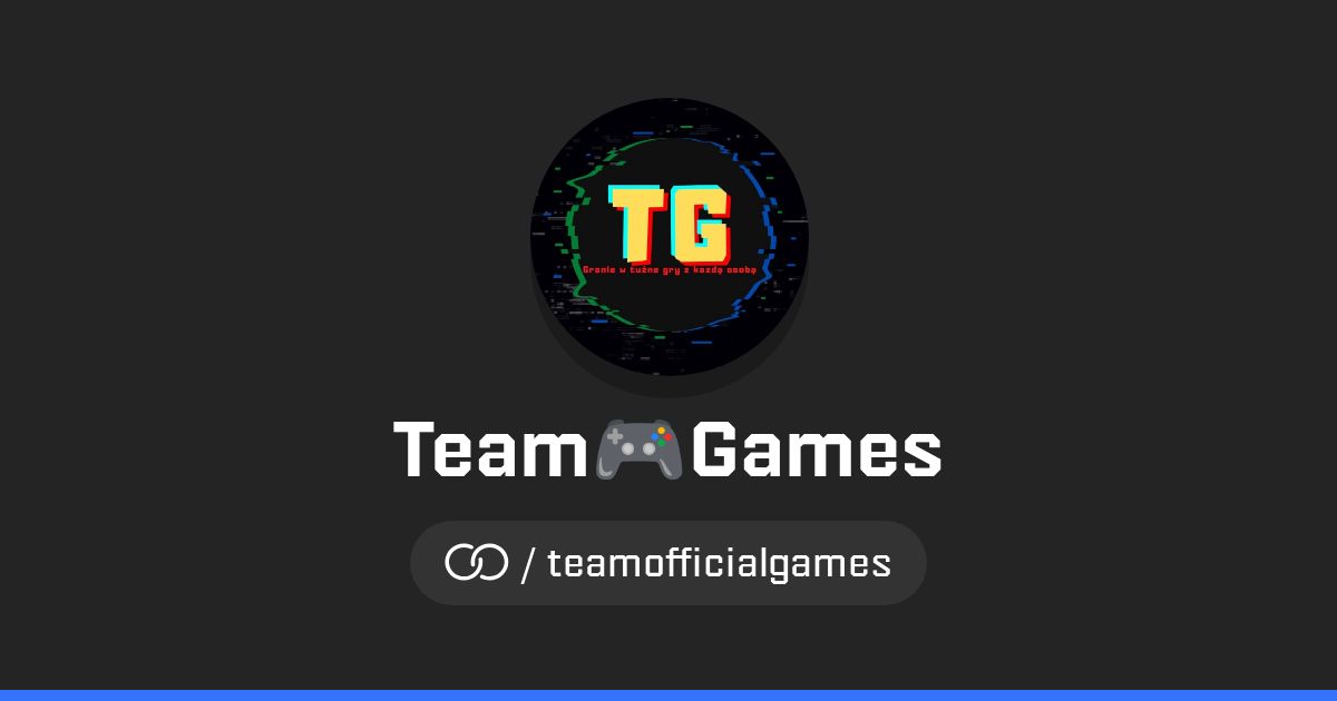 Team🎮Games (/teamofficialgames) · solo.to