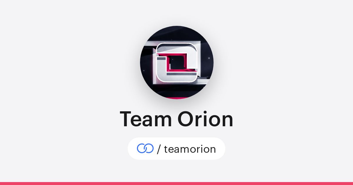 Team Orion (/teamorion) · solo.to