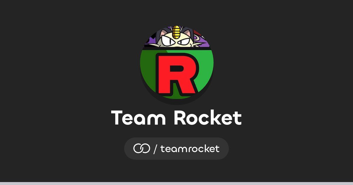 Team Rocket (/teamrocket) · solo.to