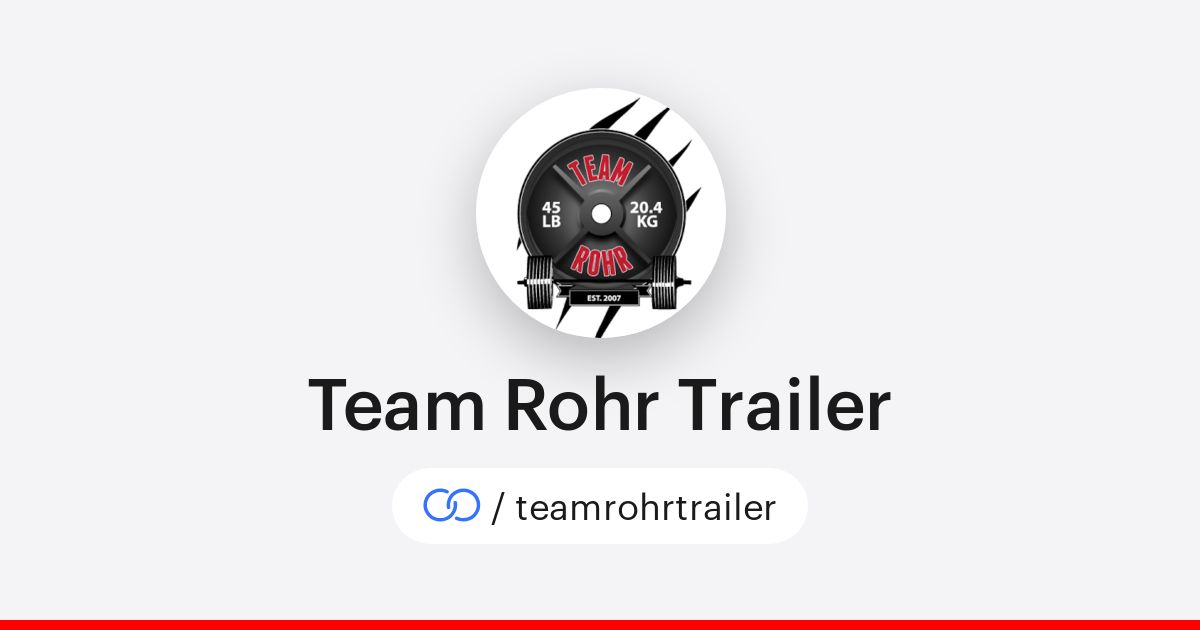 Team Rohr Trailer (/teamrohrtrailer) · solo.to