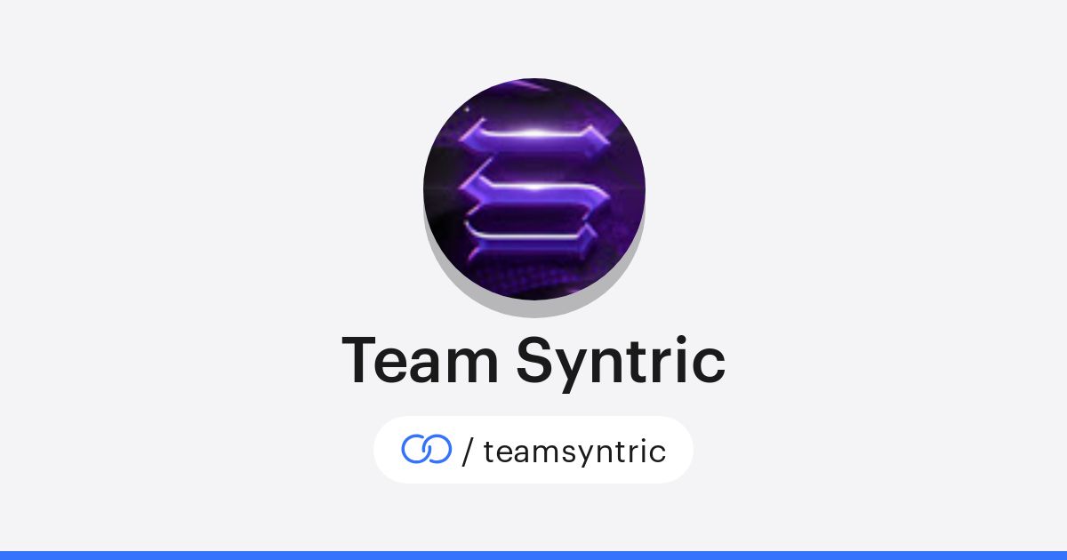 Team Syntric (/teamsyntric) · solo.to