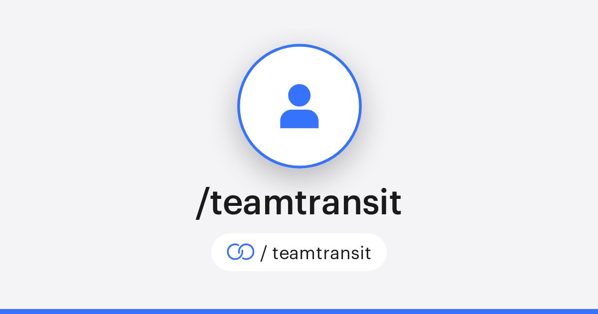 /teamtransit · solo.to