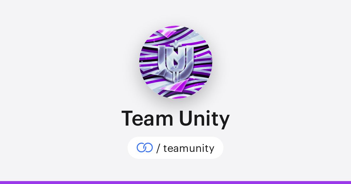 Team Unity (/teamunity) · solo.to