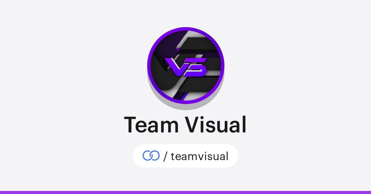 Team Visual (/teamvisual) · solo.to