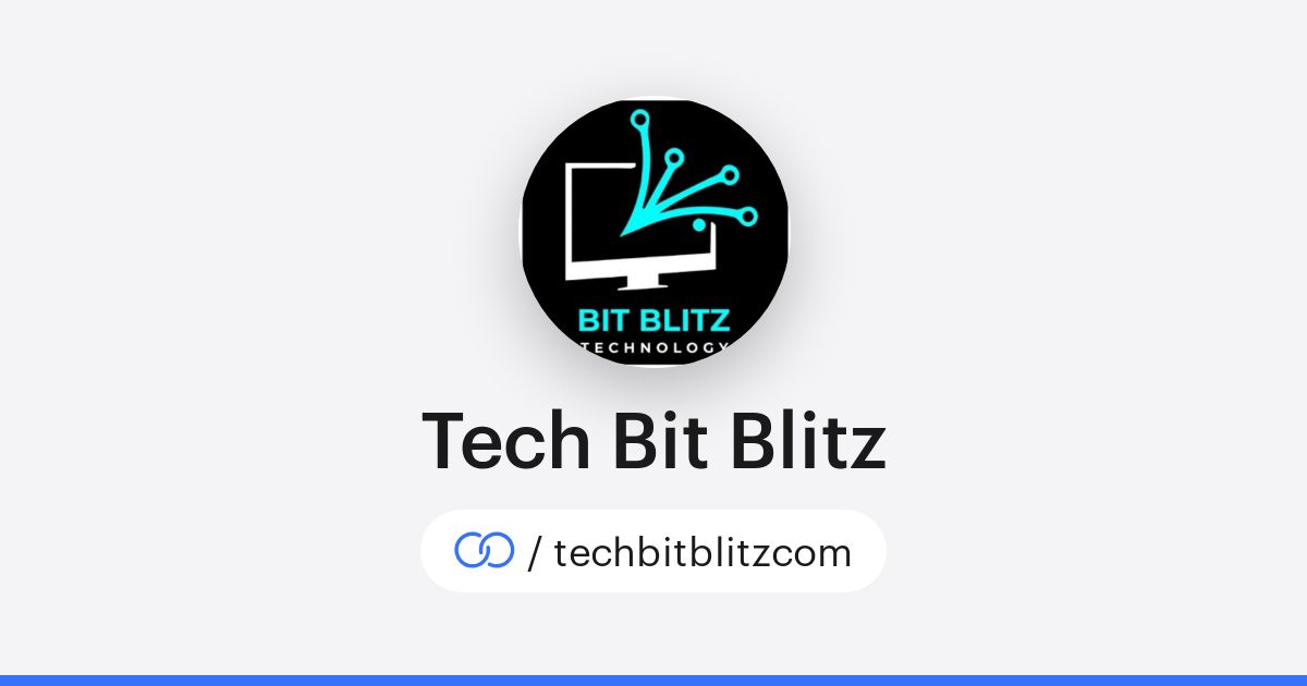 Tech Bit Blitz (/techbitblitzcom) · solo.to