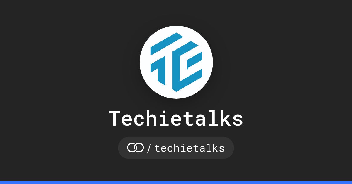 Techietalks · solo.to