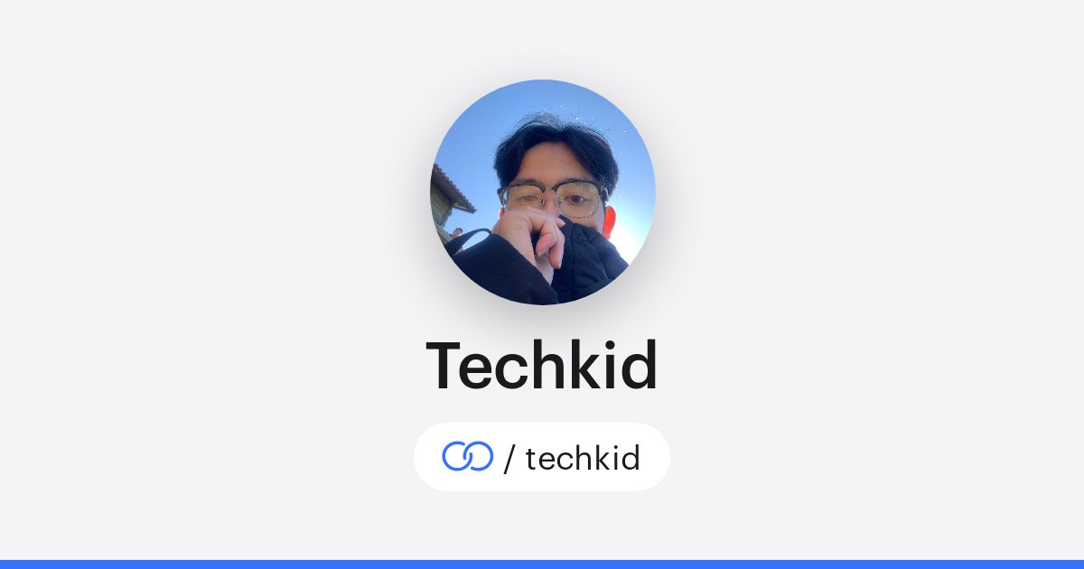 Techkid · solo.to