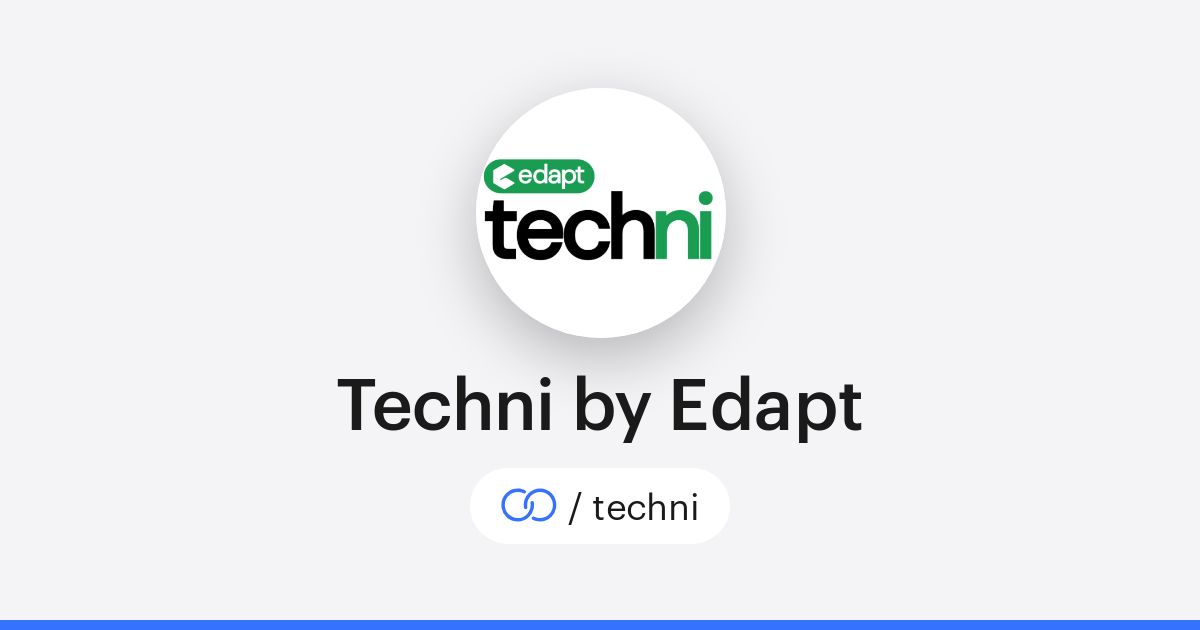 Techni by Edapt (/techni) · solo.to