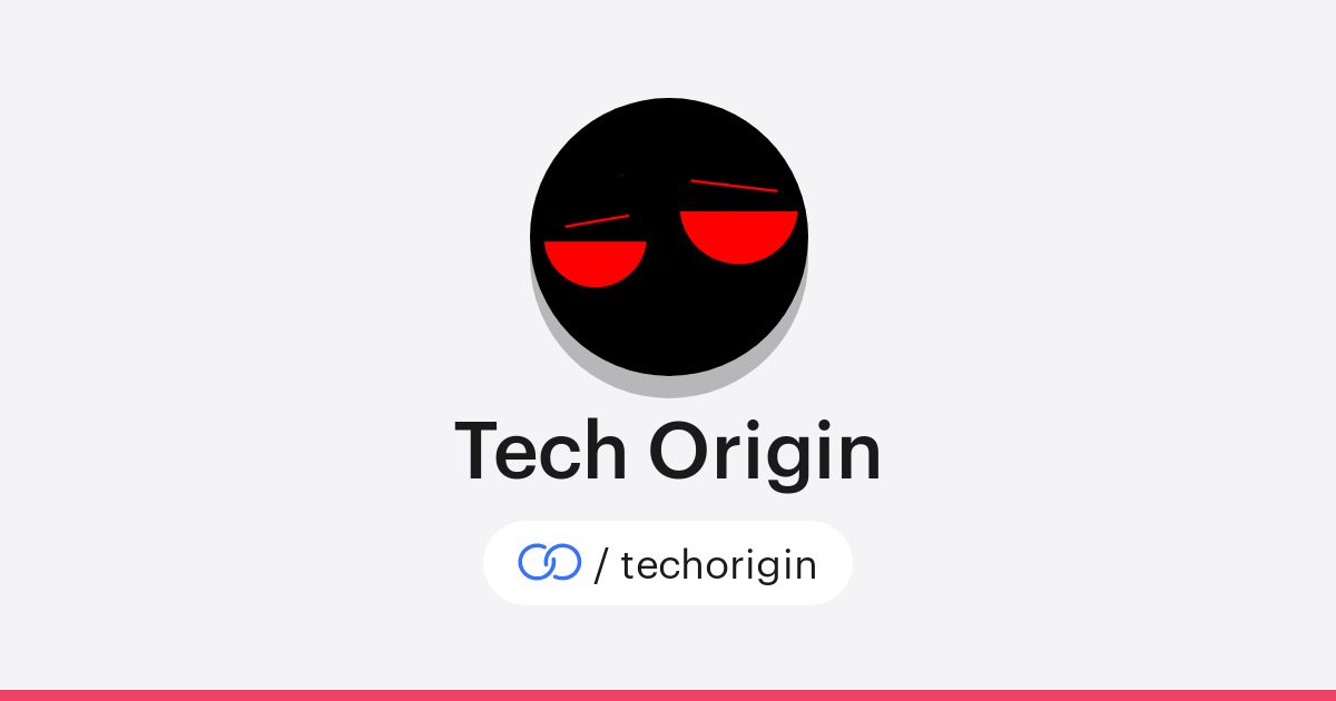 Tech Origin (/techorigin) · solo.to
