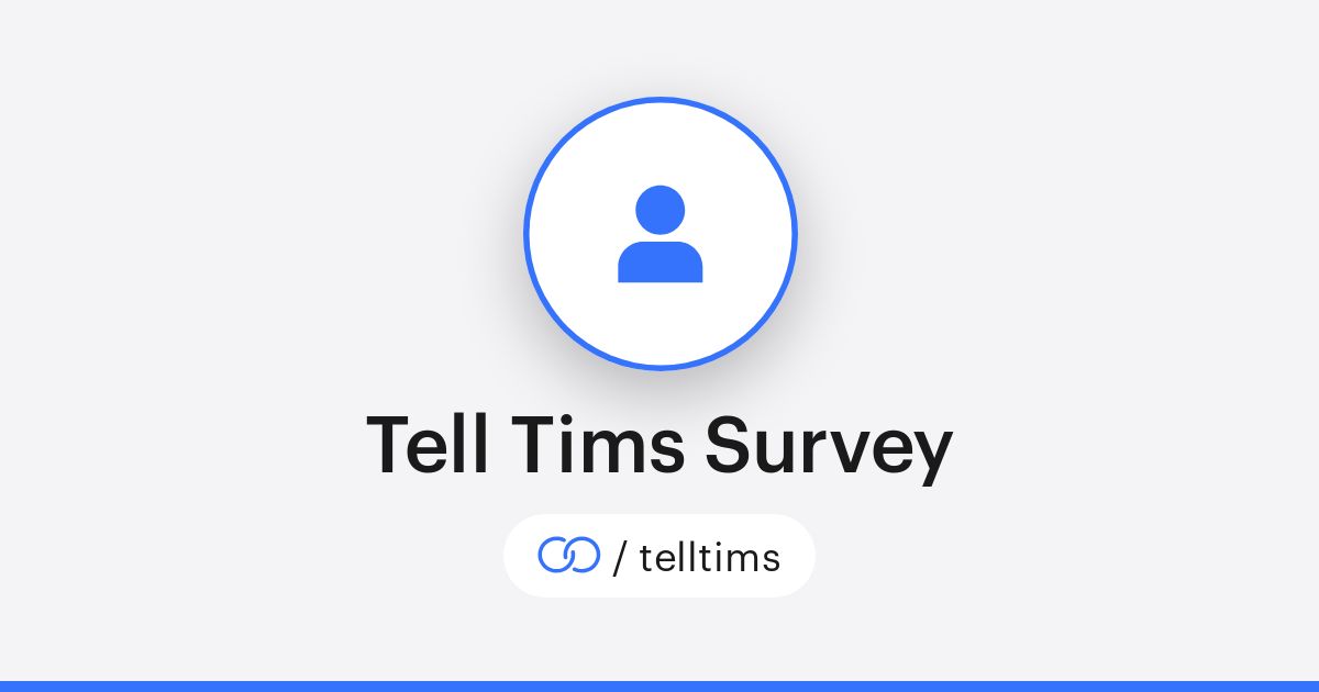 Tell Tims Survey (/telltims) · solo.to