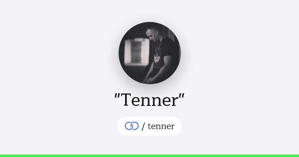 "Tenner" (/tenner) · solo.to