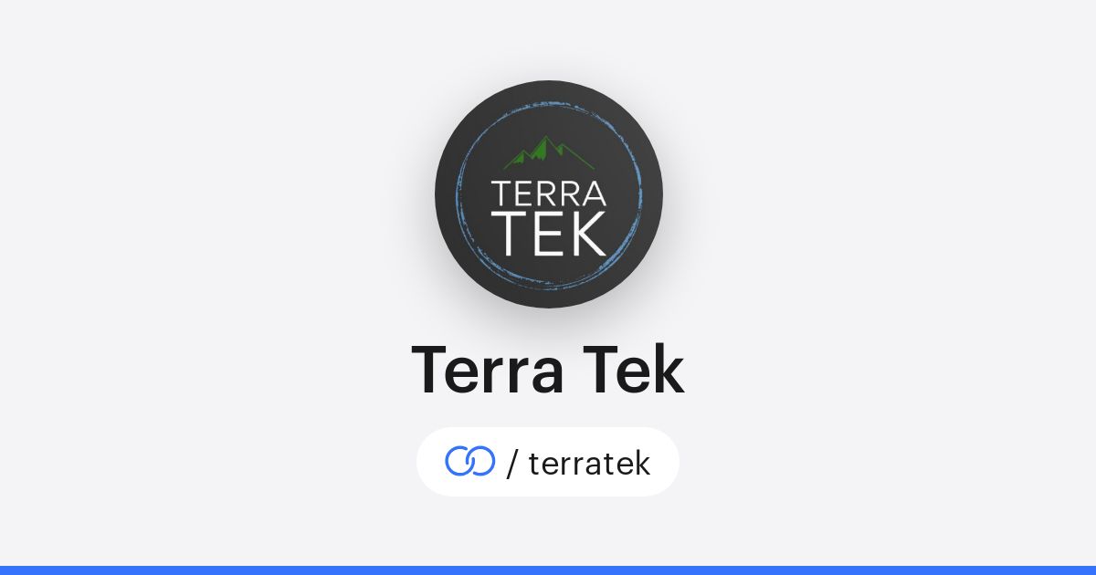 Terra Tek (/terratek) · solo.to