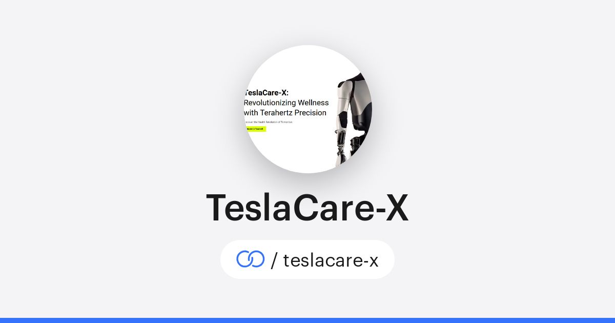 TeslaCare-X · solo.to