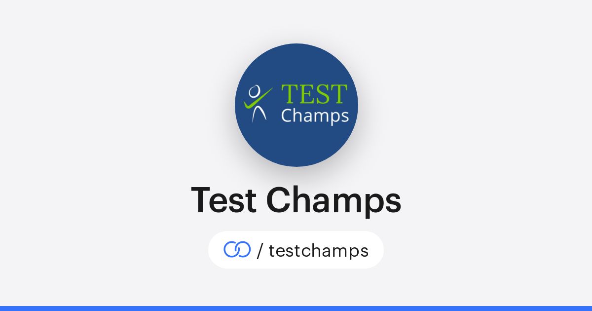 Test Champs (/testchamps) · solo.to