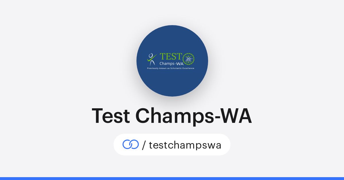 Test Champs-WA (/testchampswa) · solo.to