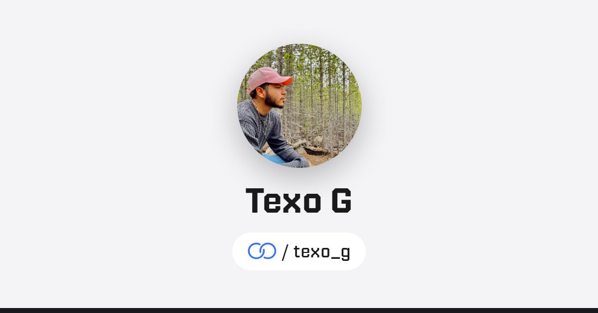 Texo G (/texo_g) · solo.to