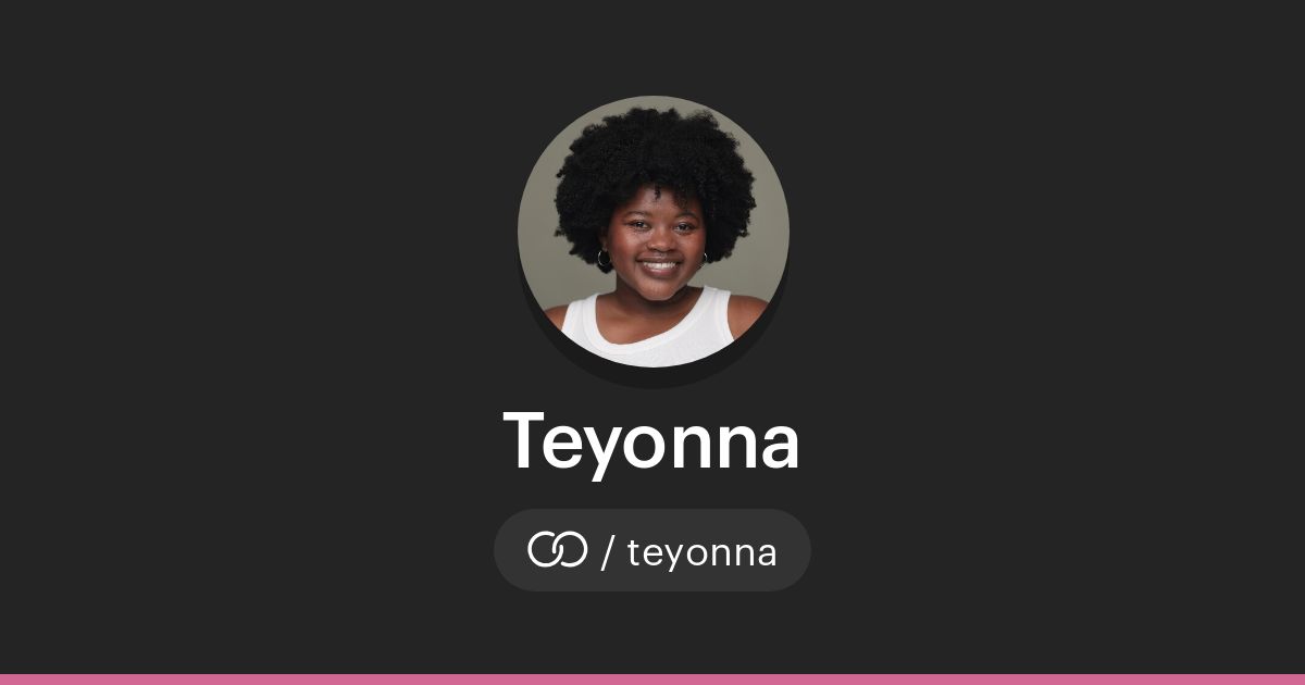 Teyonna · solo.to