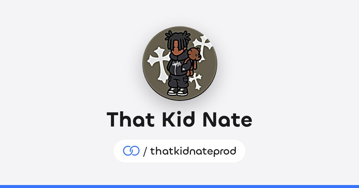 That Kid Nate (/thatkidnateprod) · solo.to