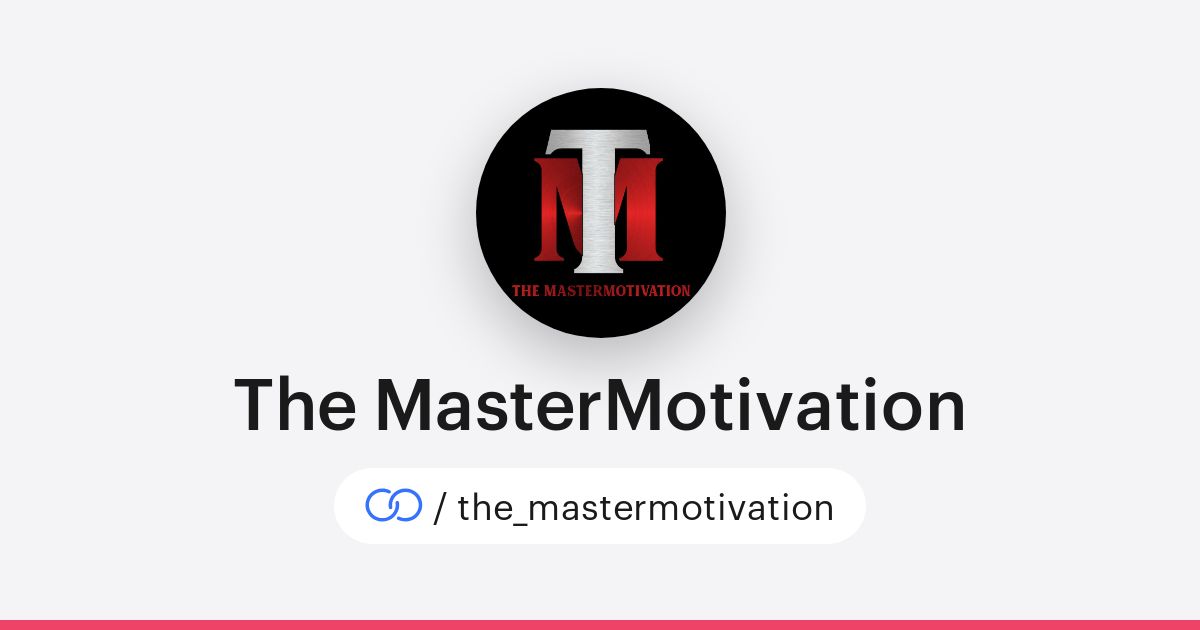 The MasterMotivation (/the_mastermotivation) · solo.to